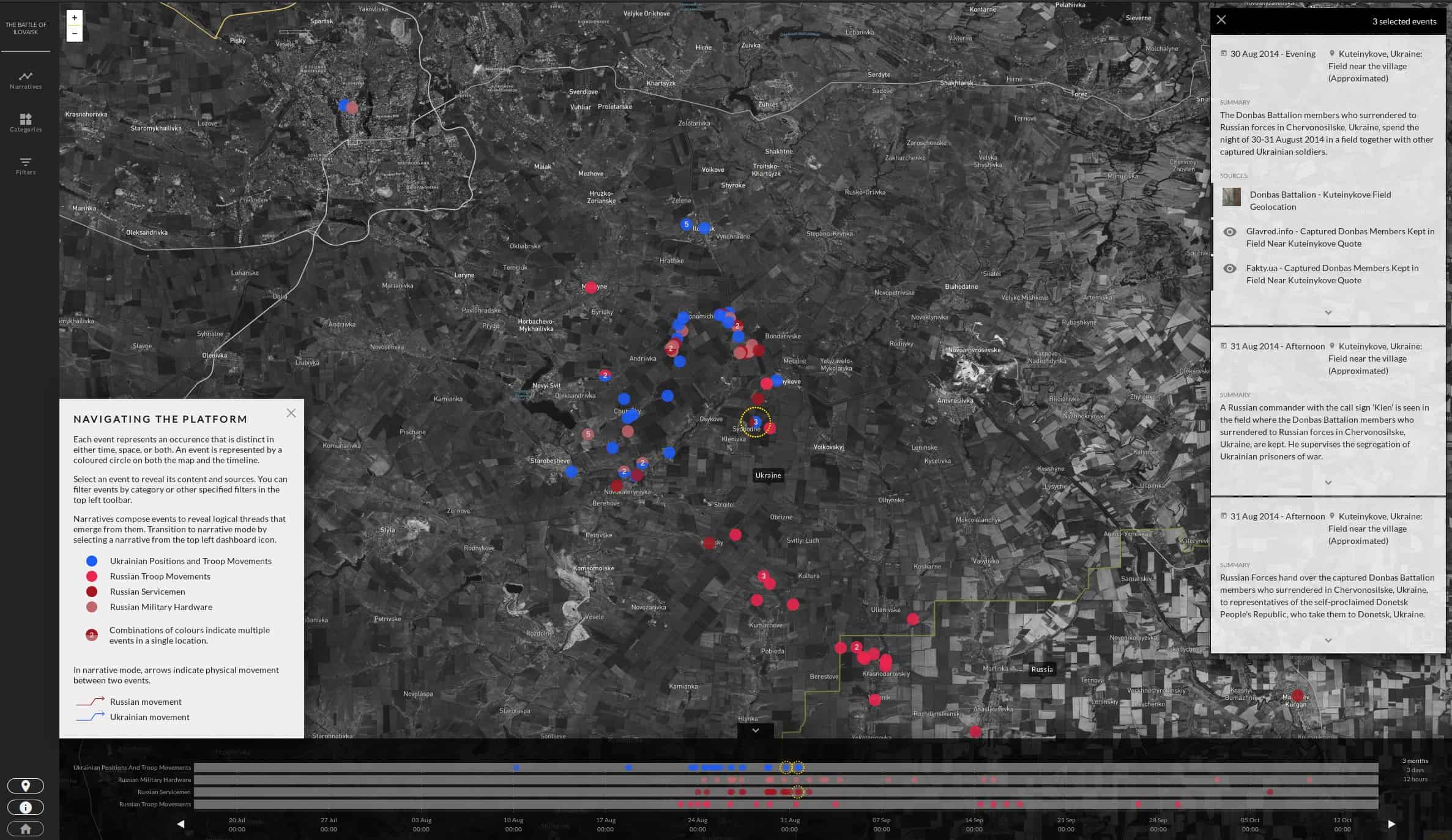 Using Timemap For Cartographic Platforms ← Forensic Architecture