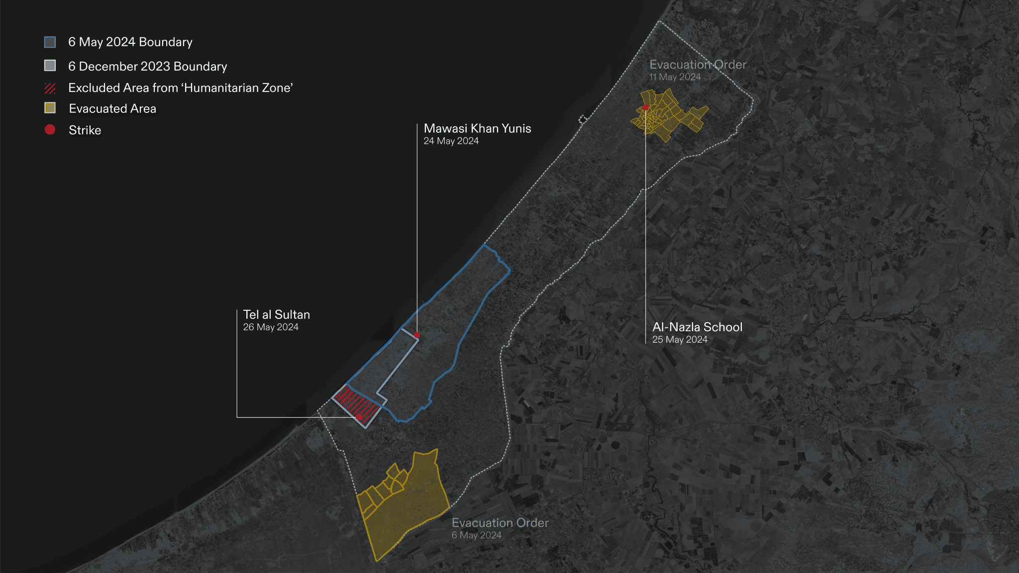 Airstrike In Tel Al-sultan: Israel Attacks Its Own ‘humanitarian Zones ...