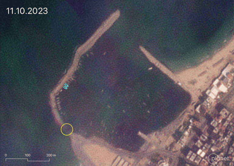 Israel's Destruction Of The Port Of Gaza ← Forensic Architecture
