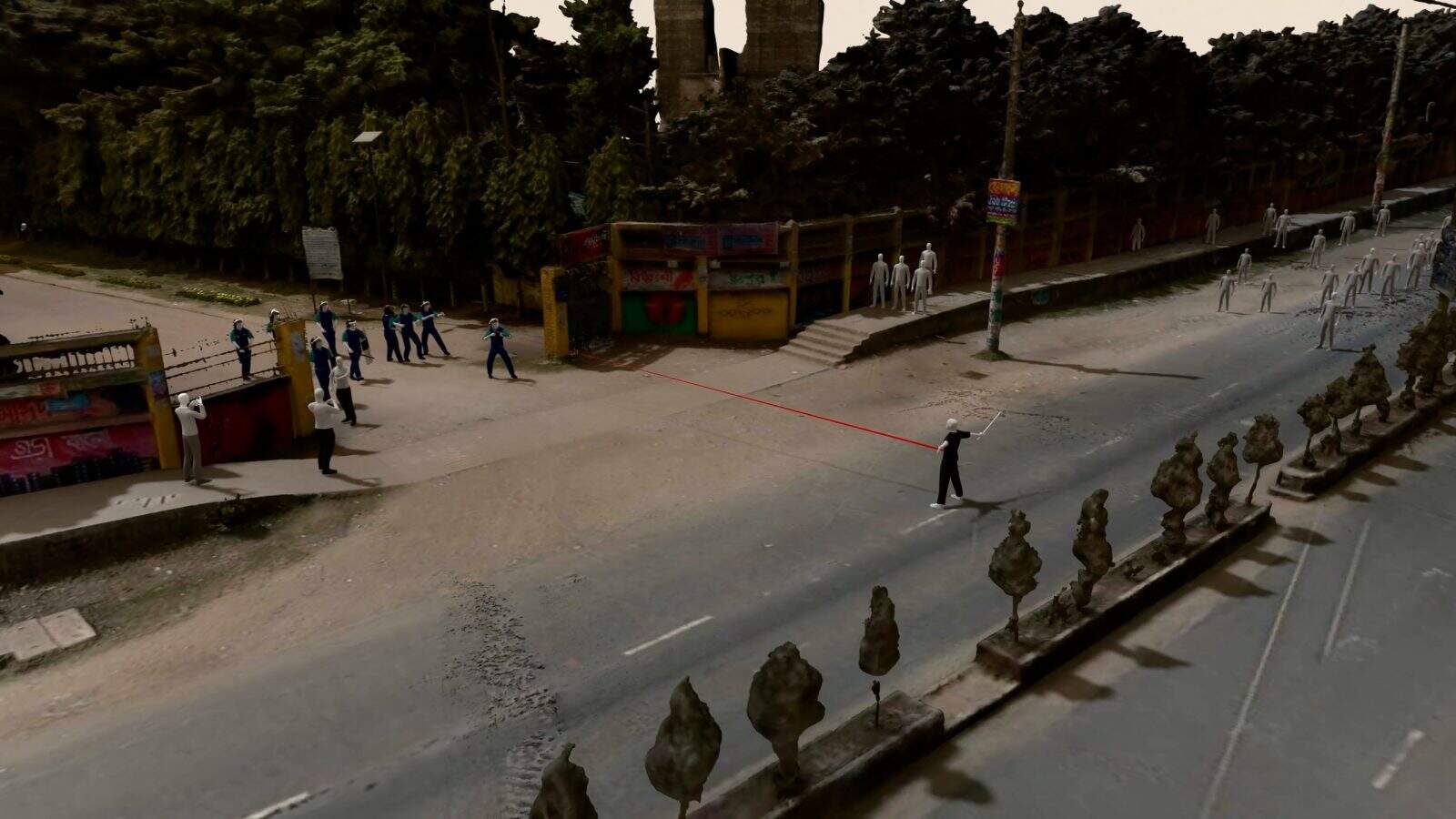 Shoot Me, I Bare My Chest: The Killing Of Abu Sayed ← Forensic Architecture